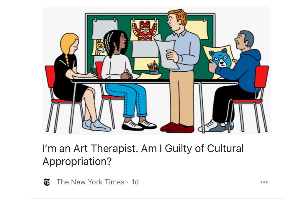 “Am I guilty of cultural appropriation?” | Scrolller