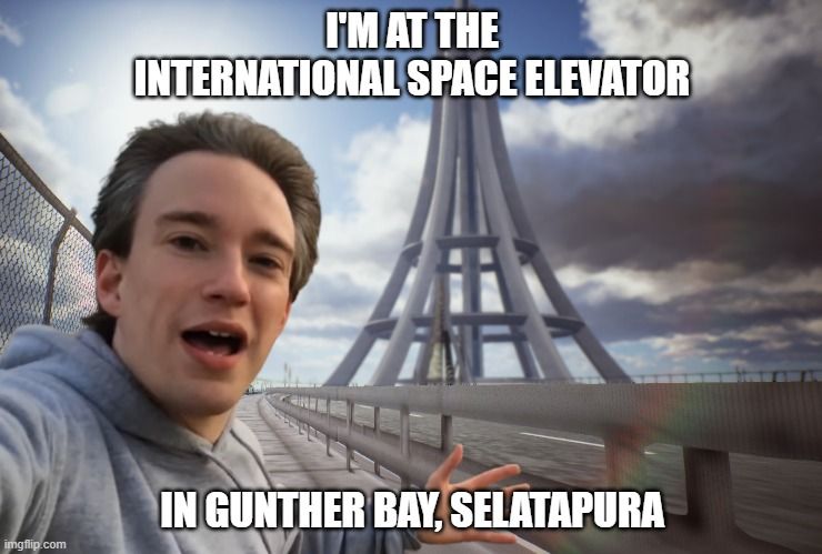 Amazing Places: The Osean Space Elevator in Erusean Territory | Scrolller