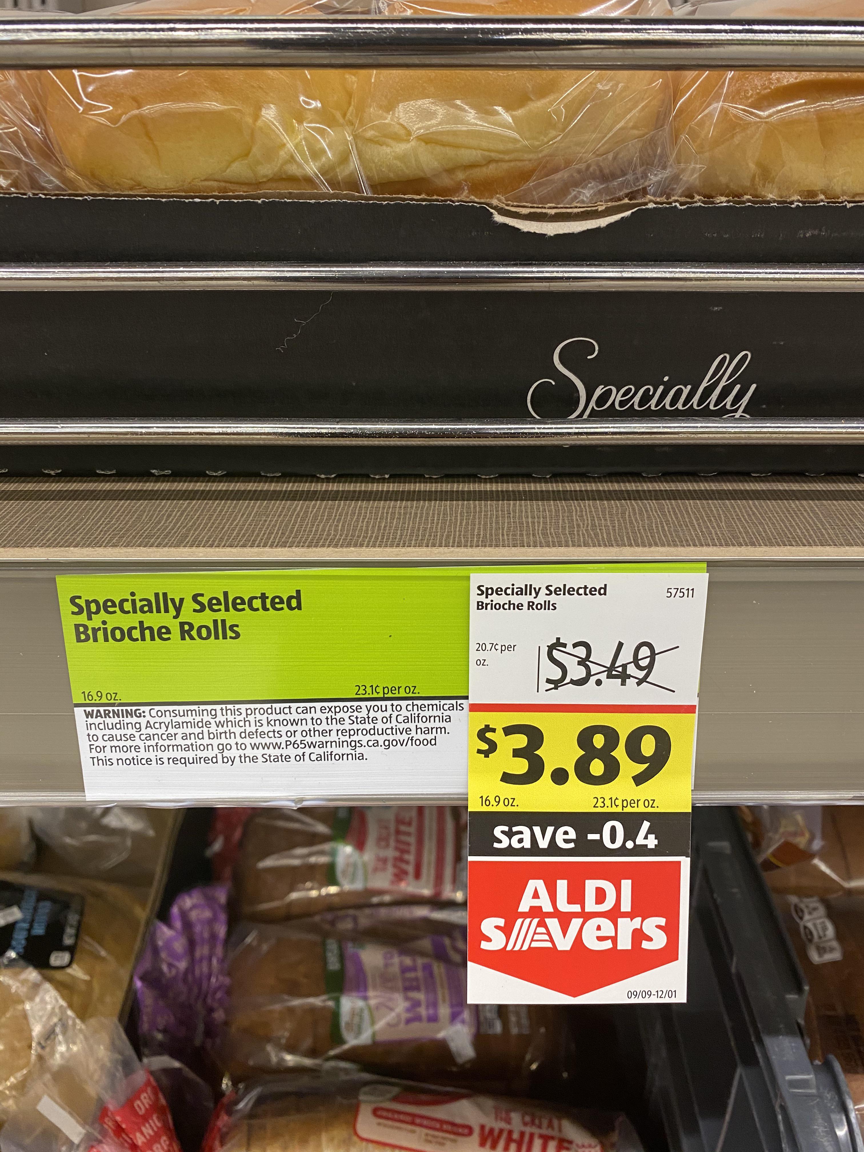 Amazing savings! Thanks Aldi | Scrolller