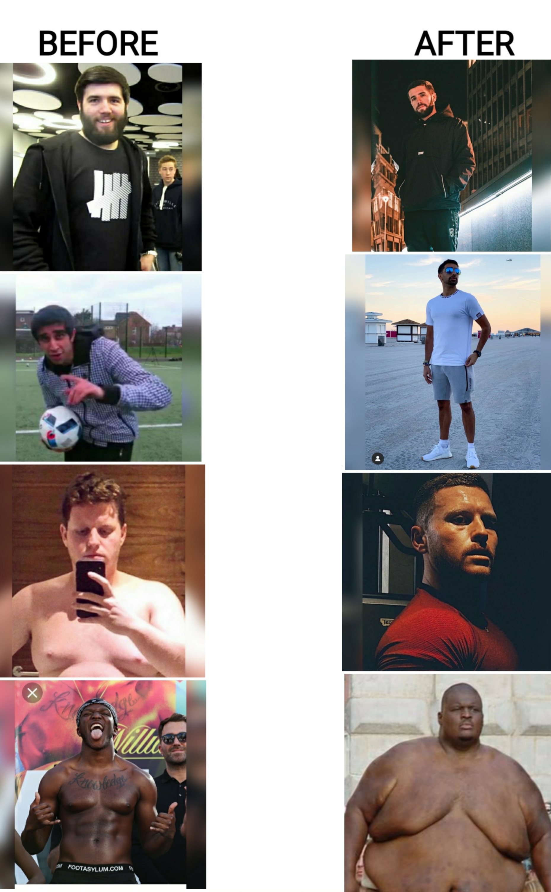 Amazing transformations from the boys over the years | Scrolller