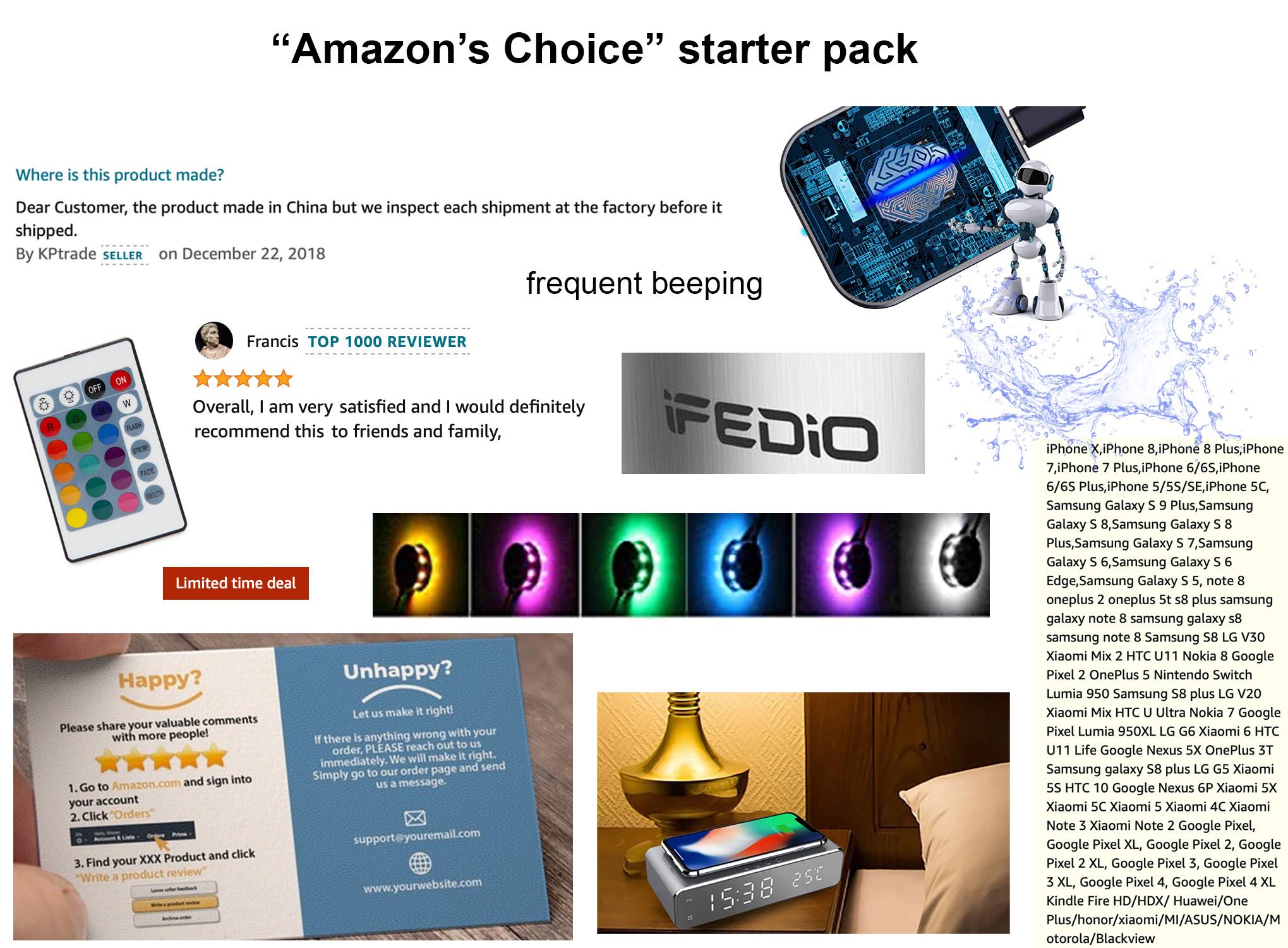 "Amazon's Choice" starter pack | Scrolller