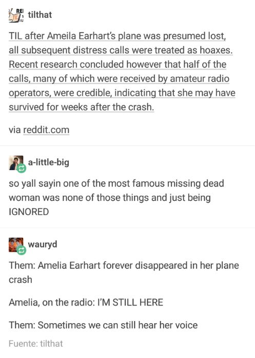 Amelia Earhart | Scrolller