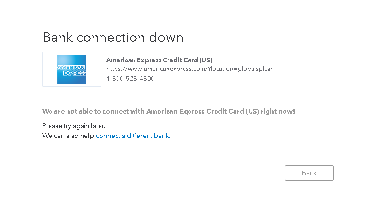 American Express Connection Down | Scrolller
