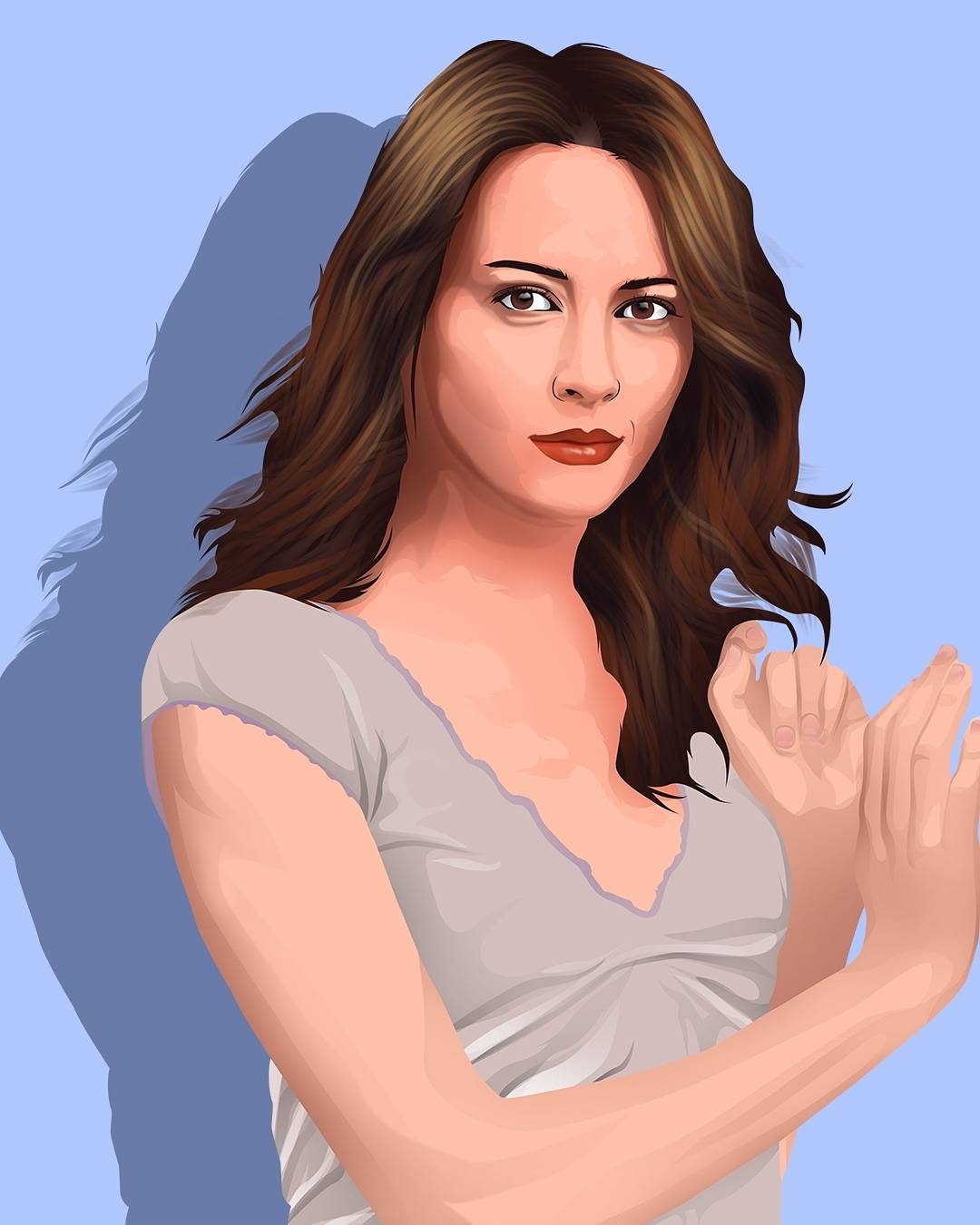 Amy Acker Vectorel Art 😍 | Scrolller