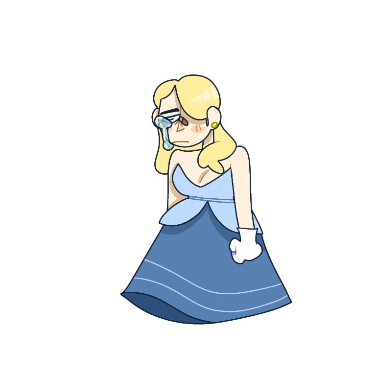 Amy but she's crying in her prom dress | Scrolller