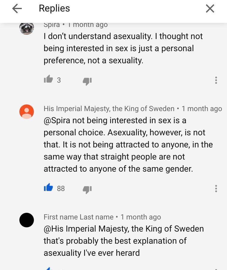 An amazing explanation of asexuality! 🤗 | Scrolller