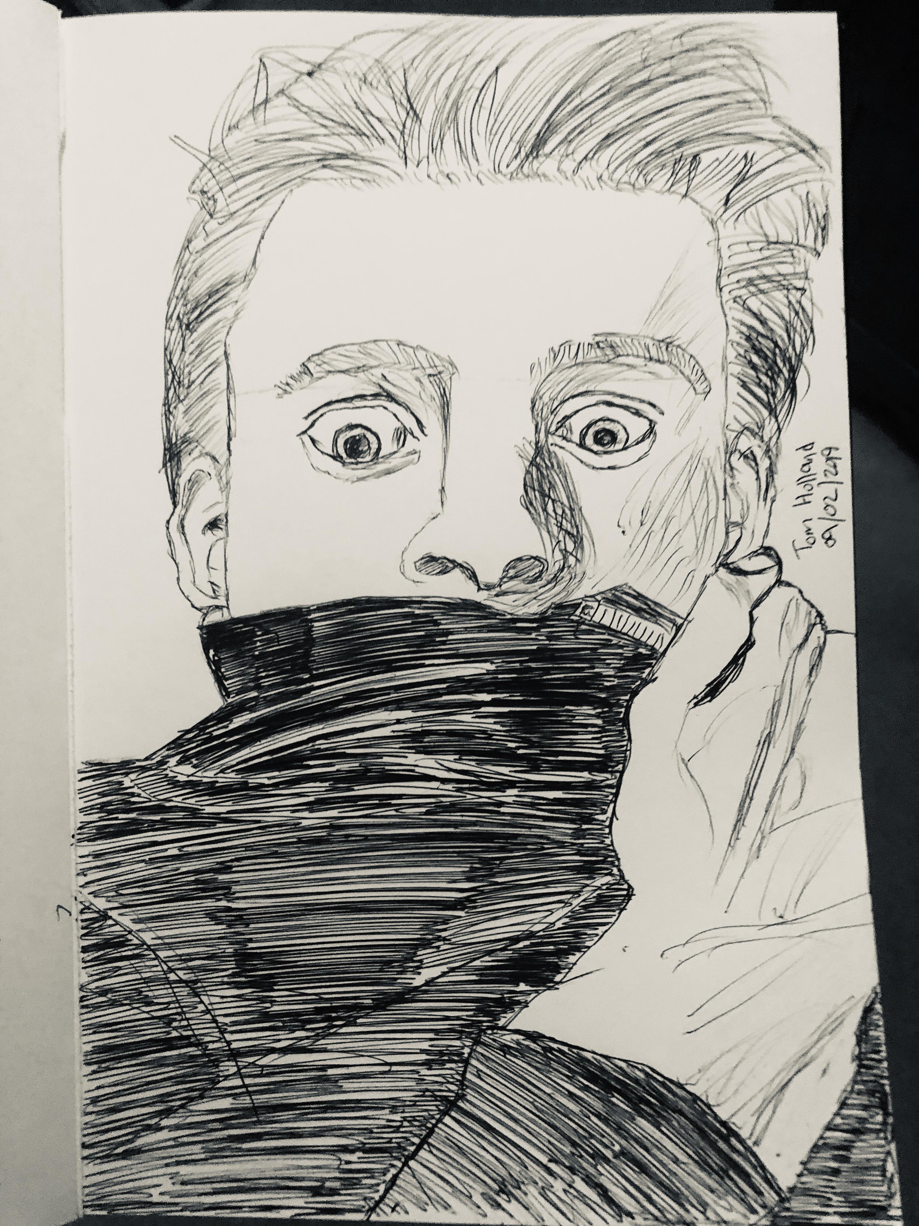 An attempt at drawing Tom | Scrolller