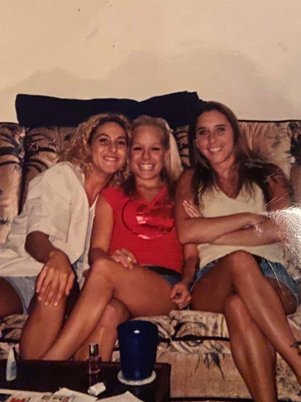 An old candid pic of Tracy and Tina. I’m not sure the name of the girl on the right, but I think ...