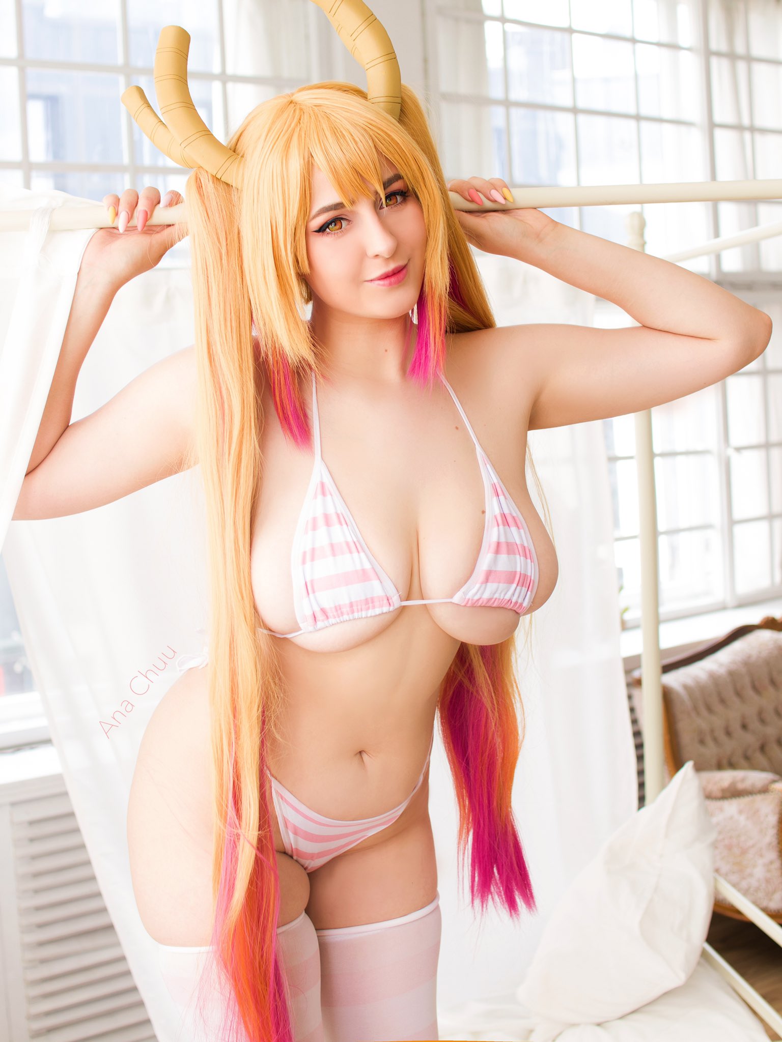 Ana Chuu as Bikini Tohru, Maid Dragon | Scrolller