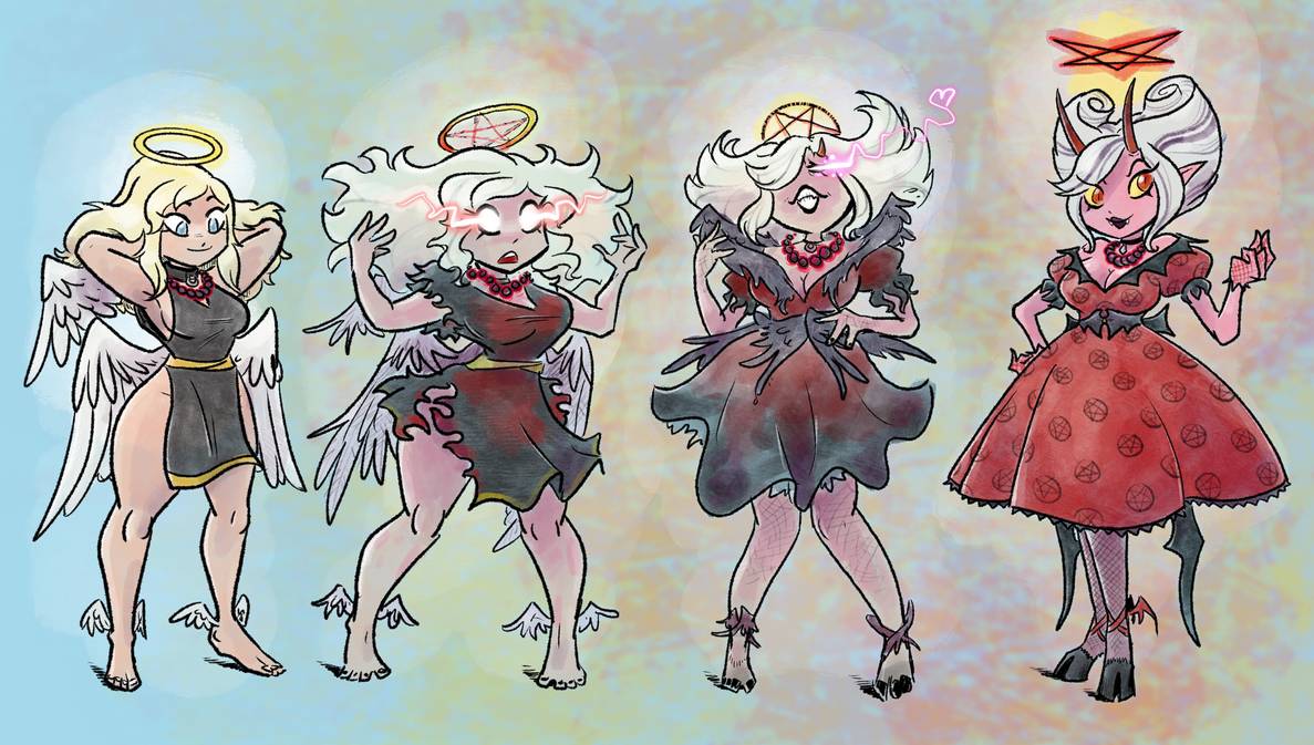 Anaita's Perditious Pearls - Angel to Demon transformation, corruption - Mr-DNA | Scrolller