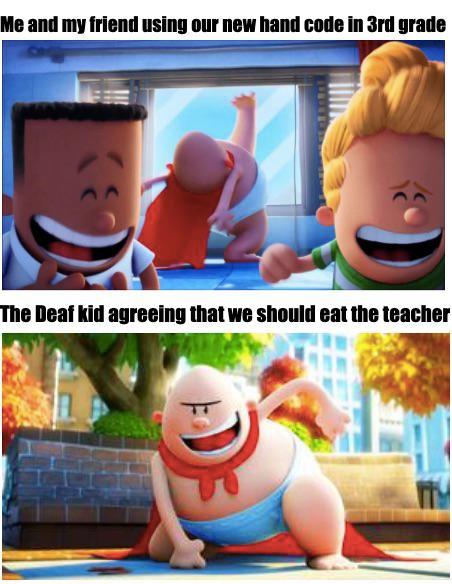 And we never saw him again. | Scrolller