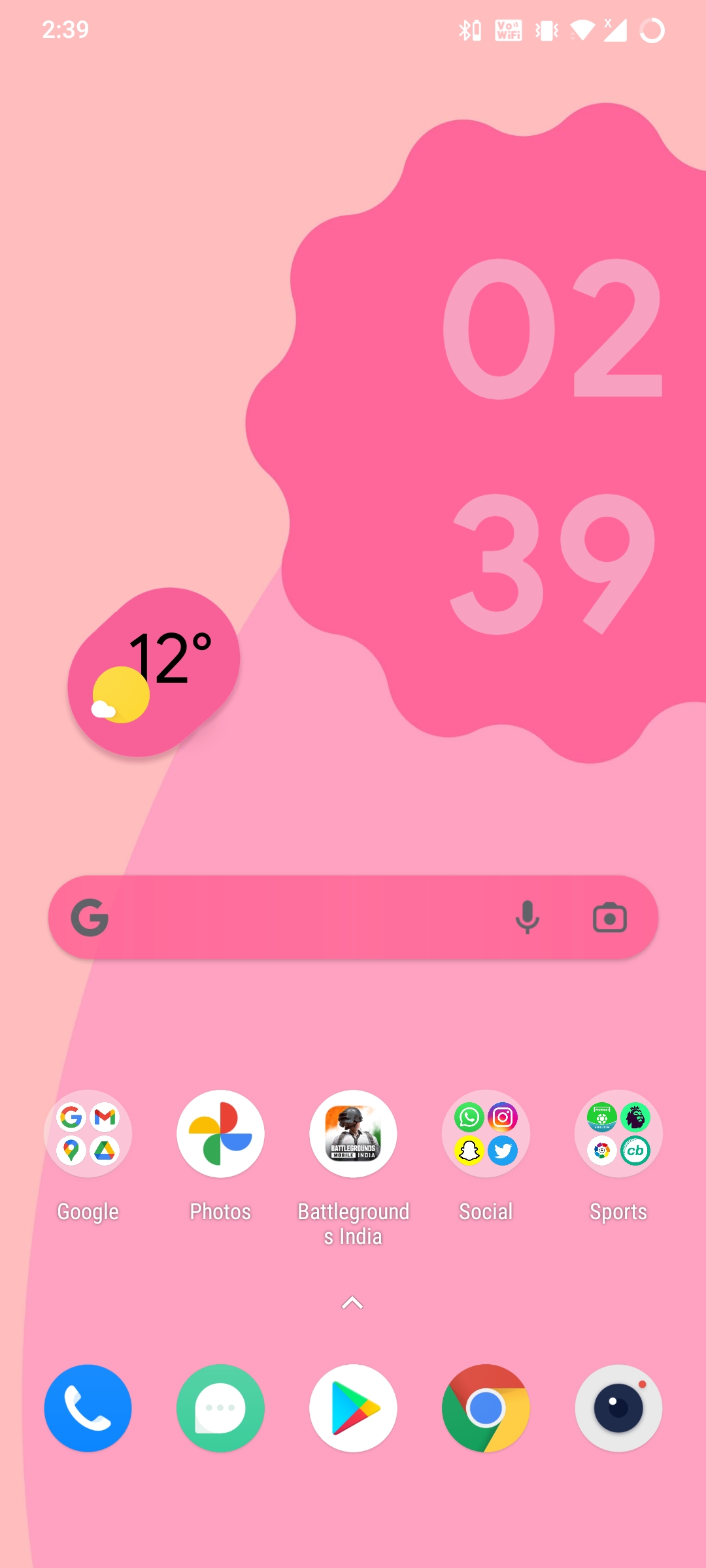 Android 12 styled homescreen setup | Scrolller
