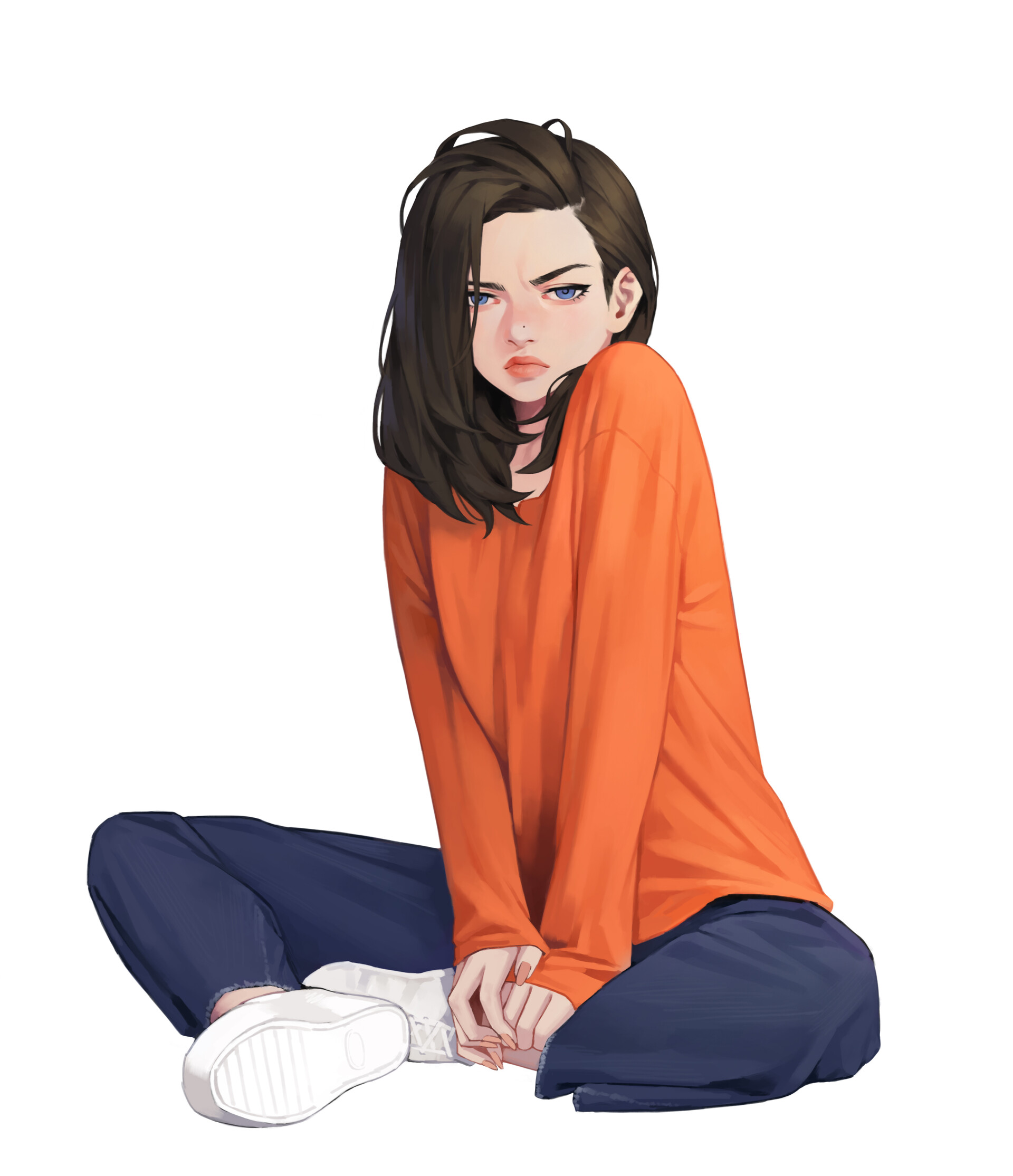Angry girlfriend, Jiwon Kim, Digital, 2020 | Scrolller