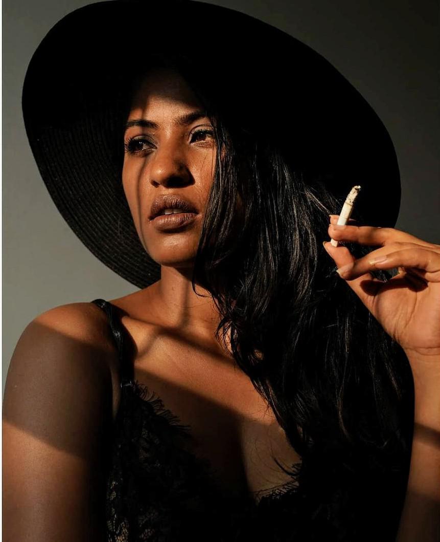 Anjali Gaud and cigarette | Scrolller