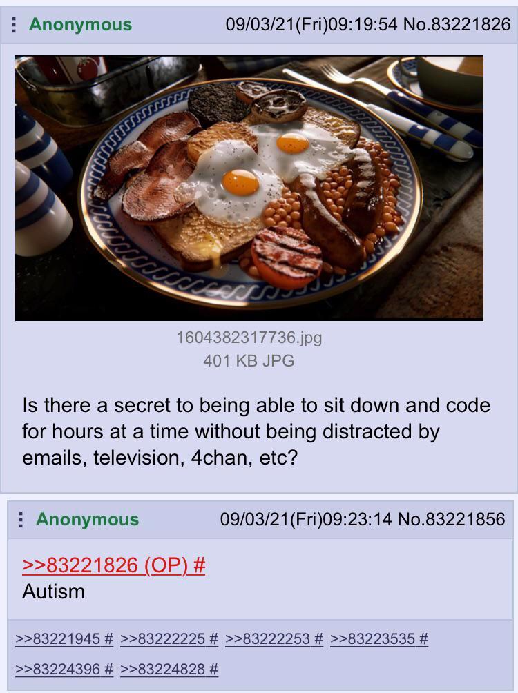 Anon discovers the secret to good code | Scrolller