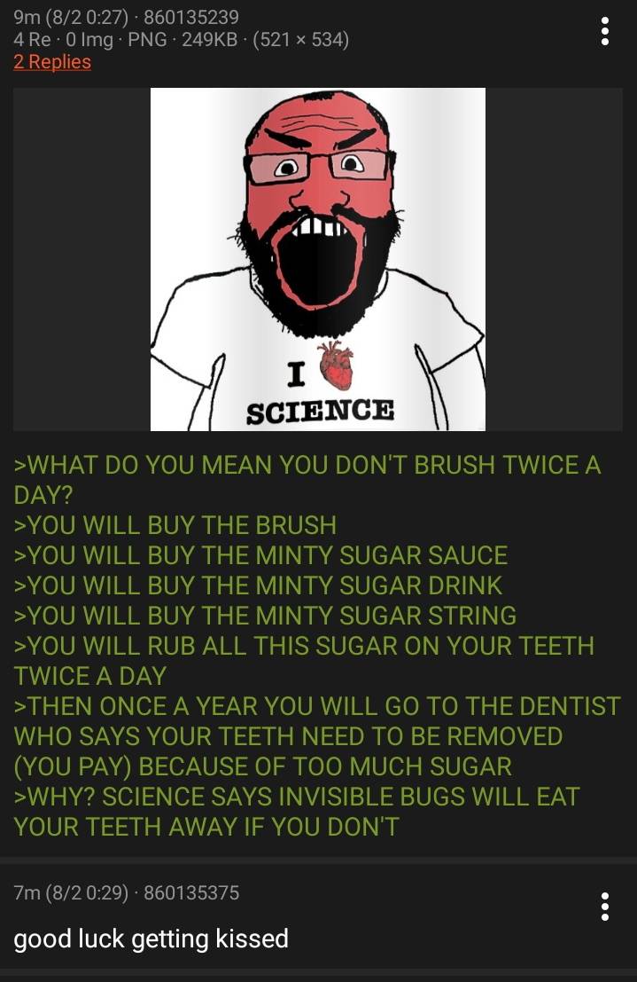 anon doesn't like brushing | Scrolller