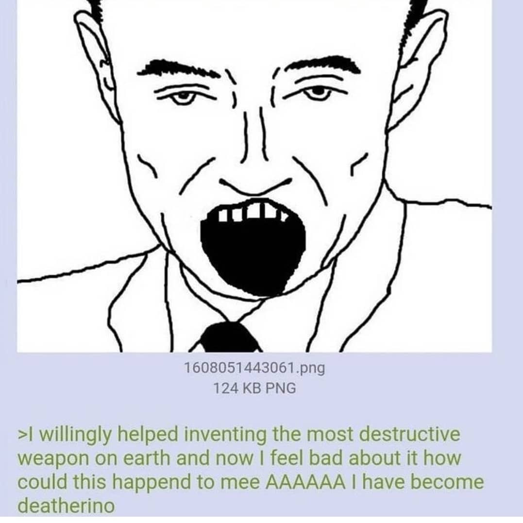 Anon has become the destroyer of worlds | Scrolller