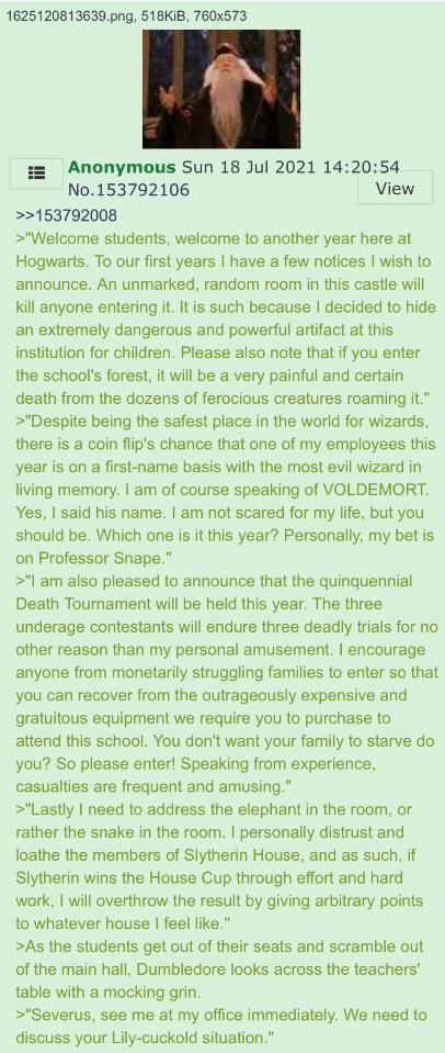 Anon has questions about hogwarts | Scrolller