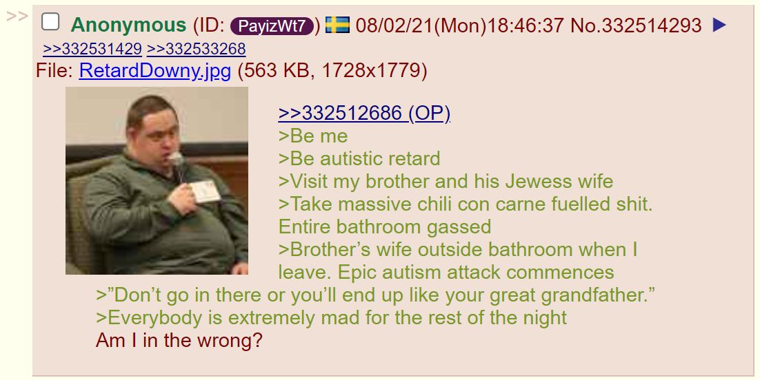 Anon has the shits | Scrolller