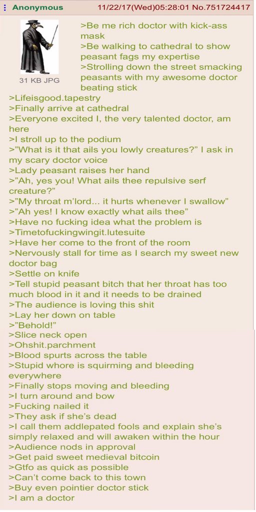 Anon is a doctor | Scrolller