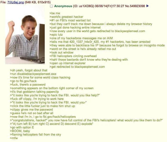 anon is a hacker | Scrolller