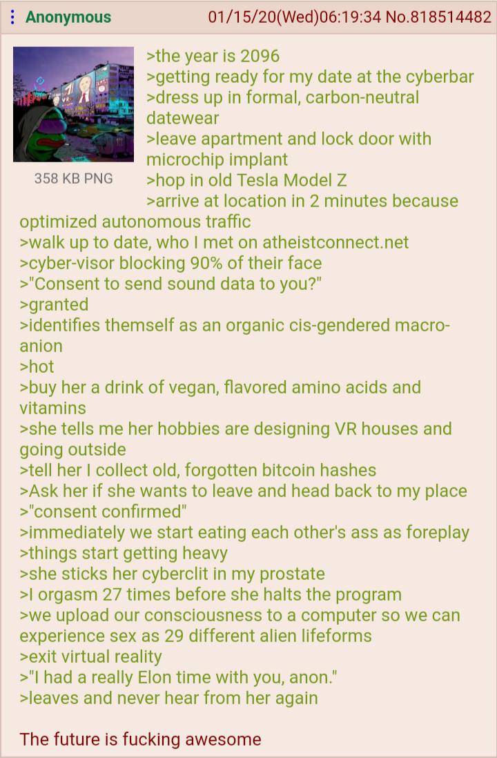 Anon lives in 2096 | Scrolller