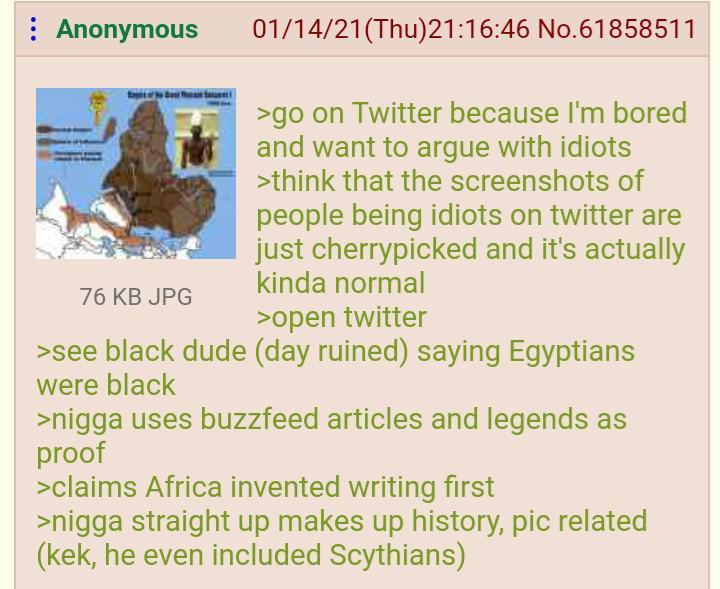 Anon meets a black dude | Scrolller
