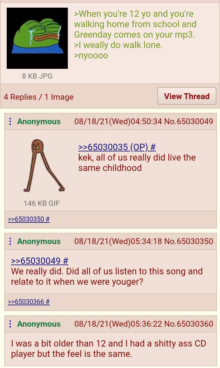 Anon walks alone | Scrolller