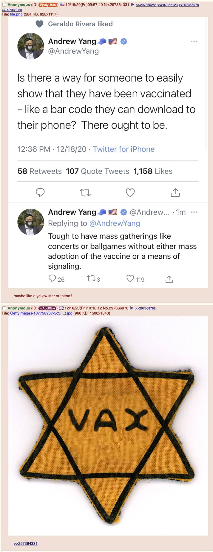 Anon draws comparisons. | Scrolller