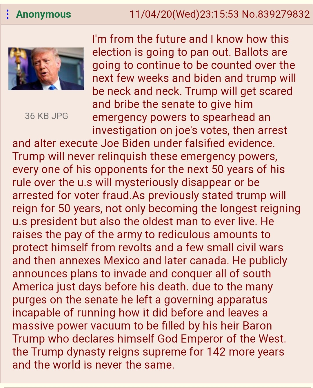 Anon's from the future | Scrolller