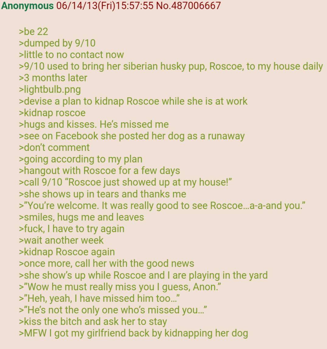 Anon's getting dumped by jis girlfriend | Scrolller