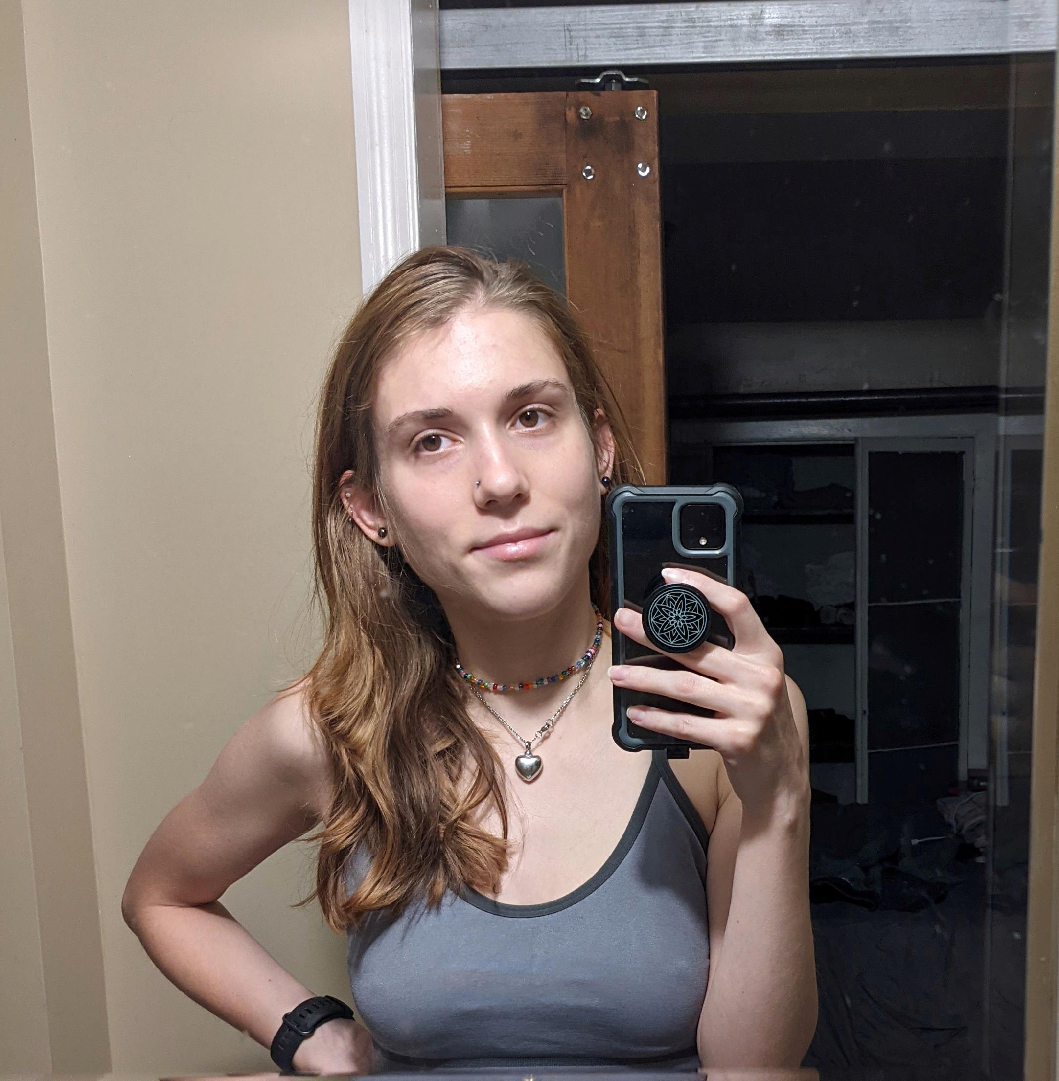 Another 5 AM makeup free selfie :) | Scrolller