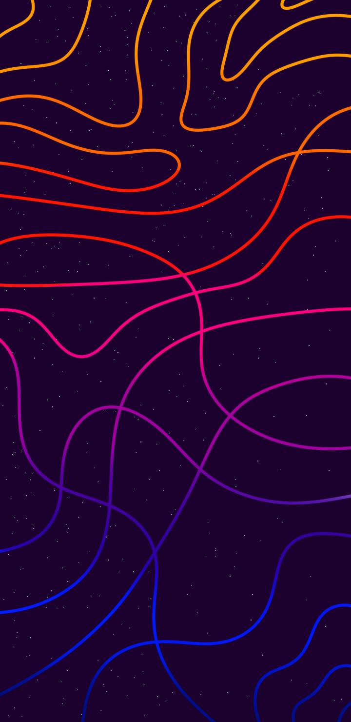 Another abstract wallpaper I made, inspired by the Instagram color scheme | Scrolller