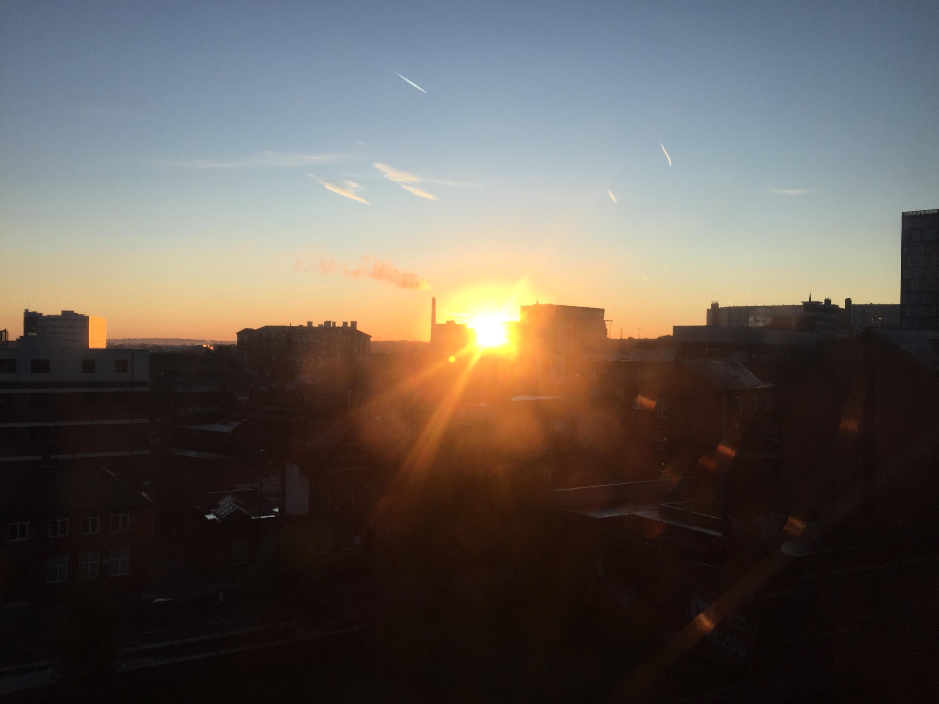 Another glorious sunrise, good morning Sheffield | Scrolller