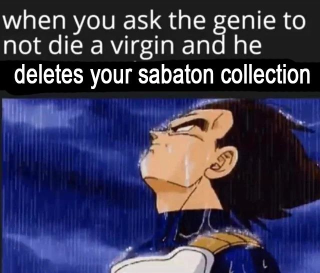 another sabaton fans virgins meme because sure why not | Scrolller
