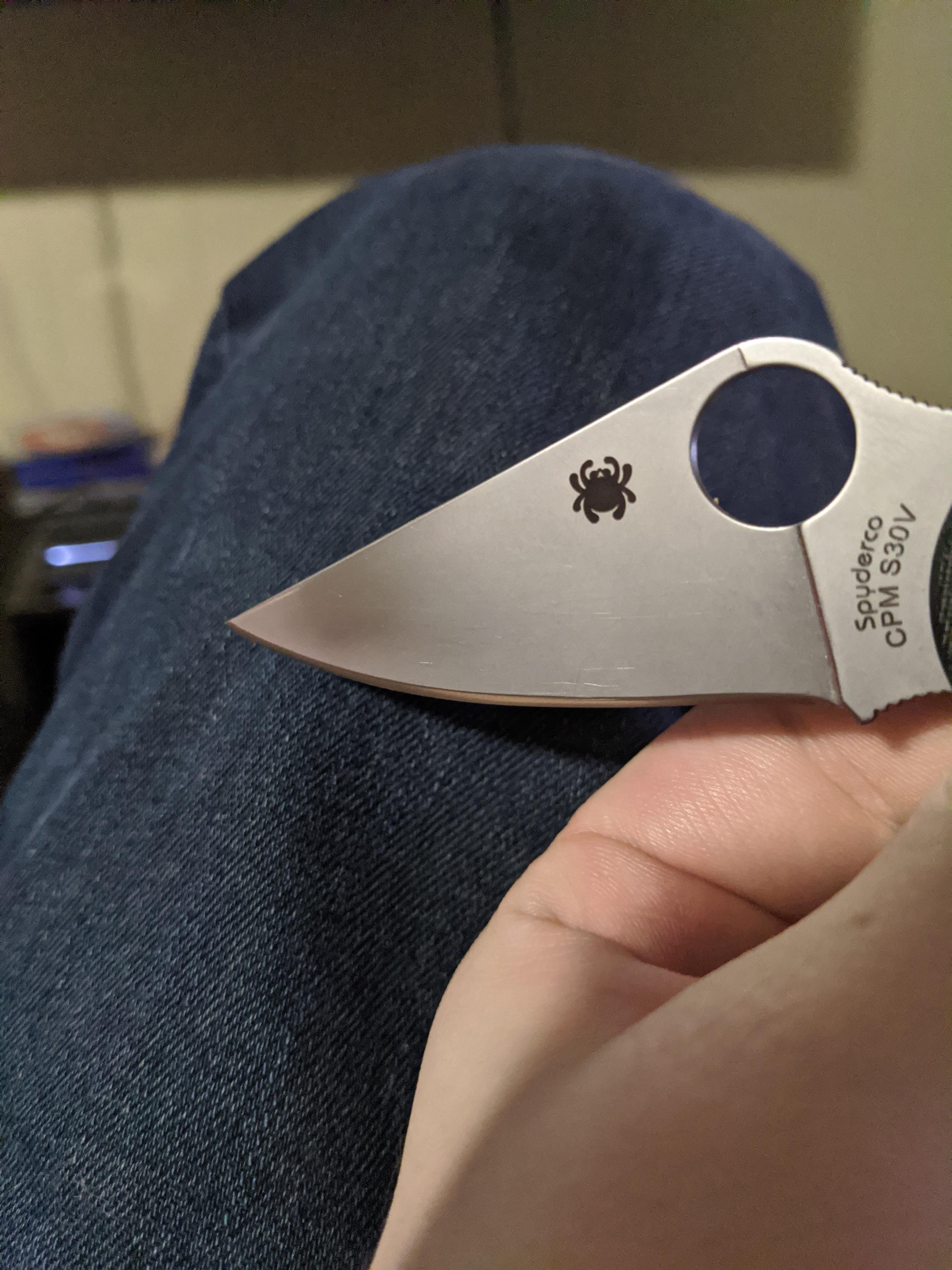 Any clue what the black thing is towards the tip? It has bothered me since I got it, any idea ...