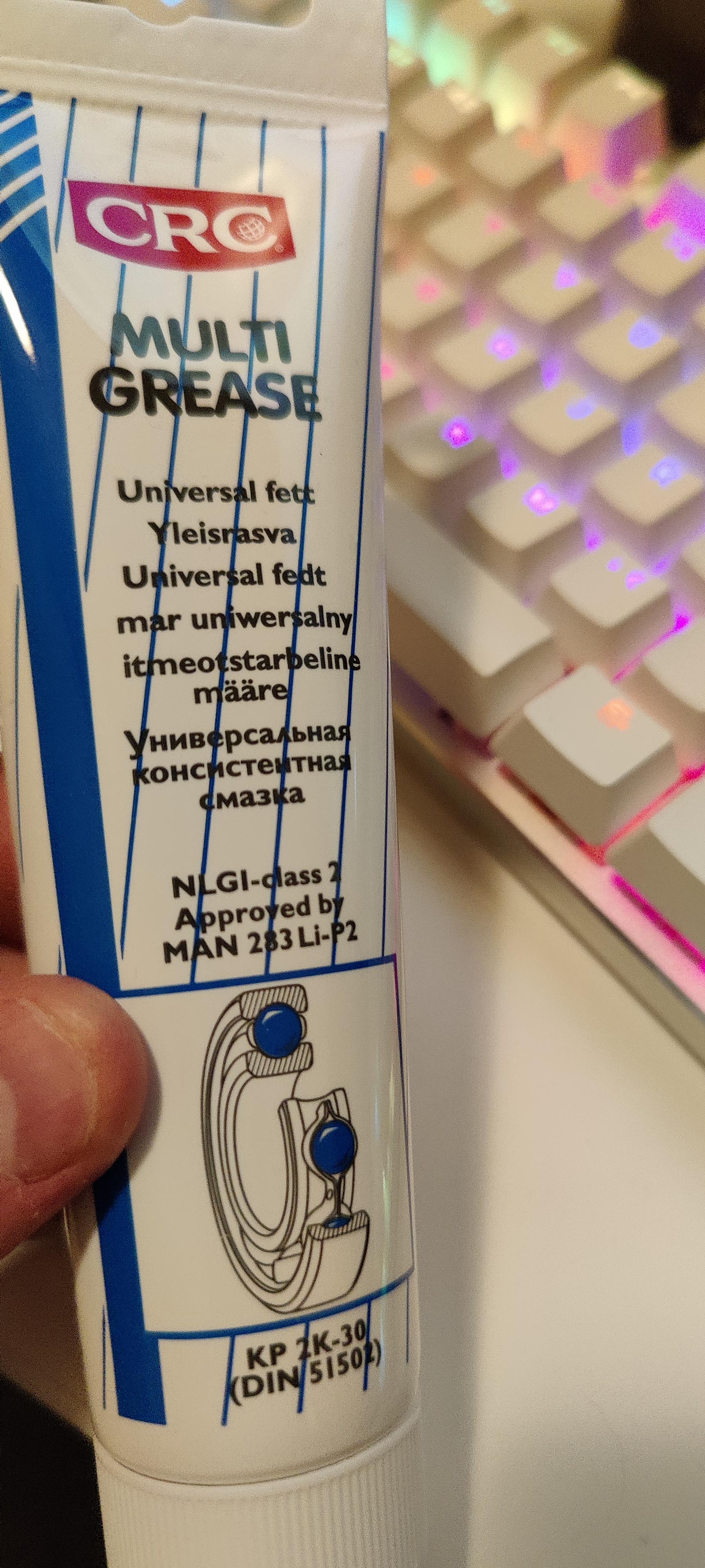 Any experience using CRC multi grease to lube stabs? | Scrolller