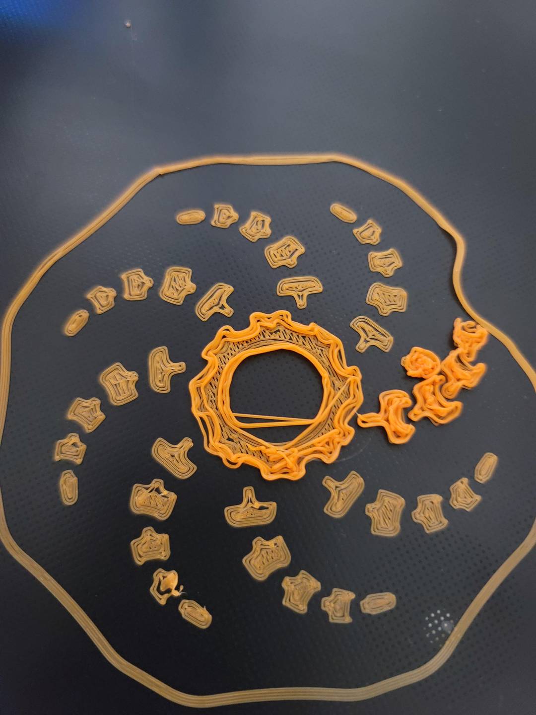 Any ideas why after the first layer z axis goes high up and it just unloads filament of the ...