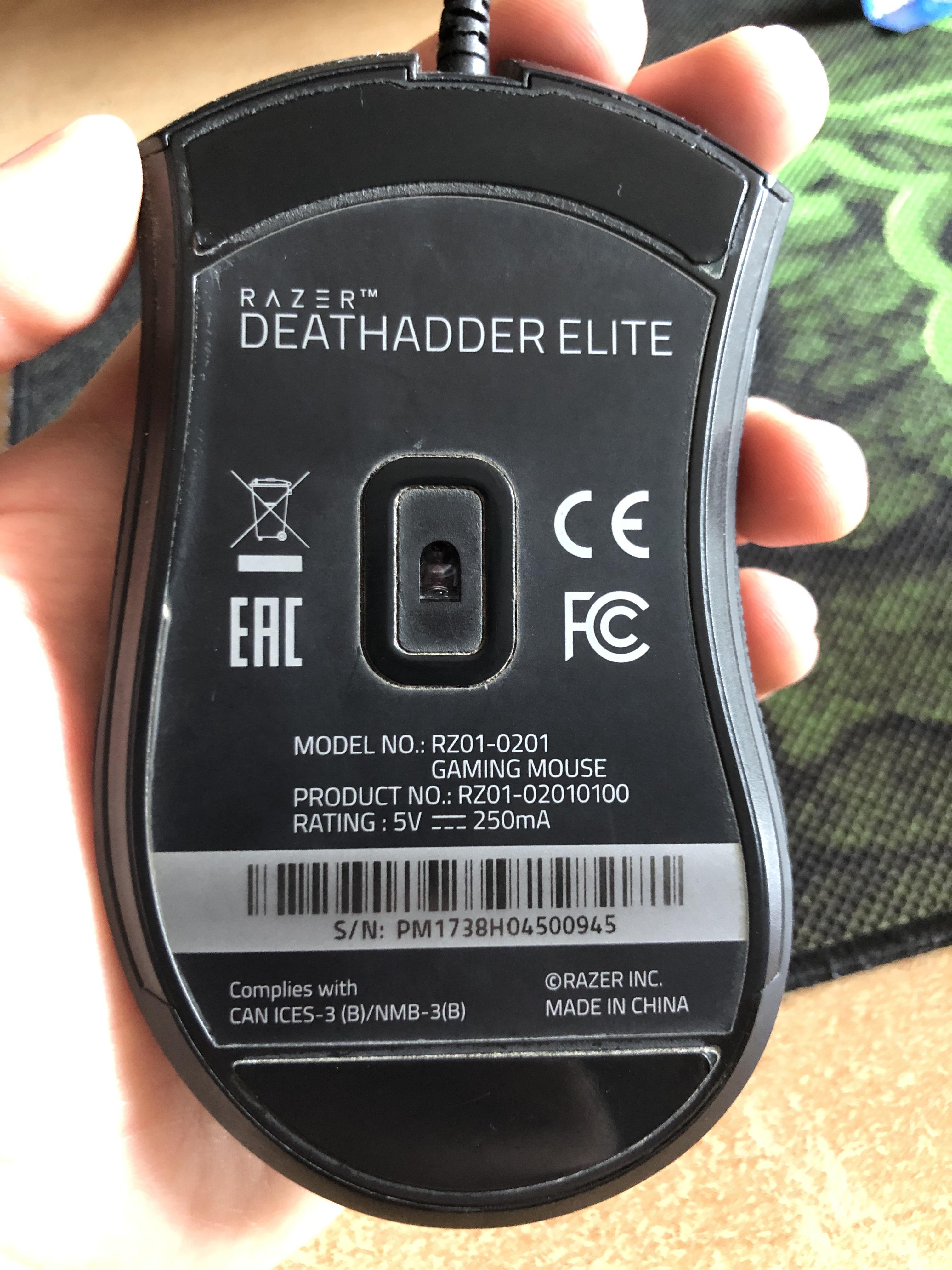 Any way to replace the mouse feet of a razer deathadder elite? [w/o Warranty] | Scrolller
