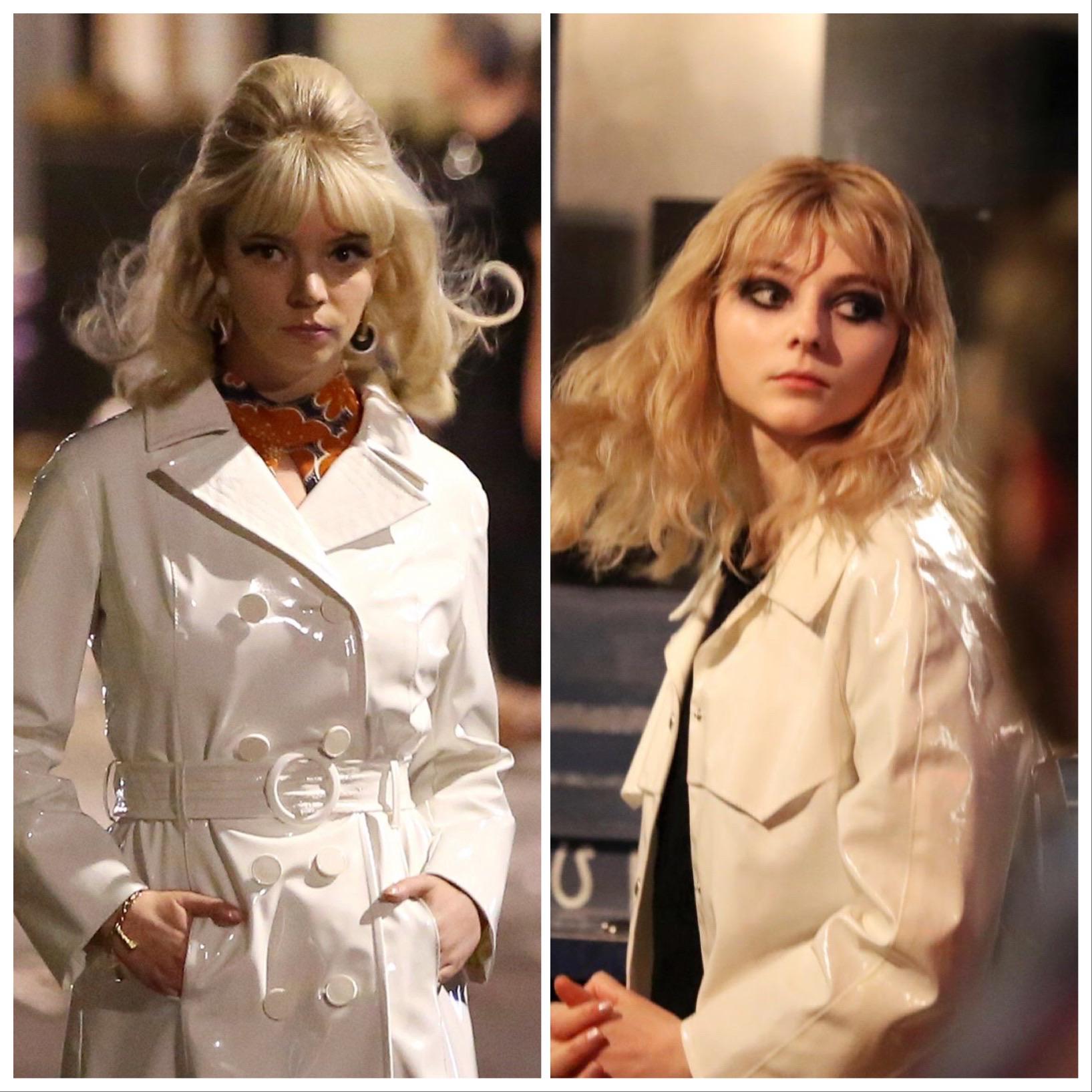 Anya and Thomasin Mckenzie in the upcoming horror/sci-fi movie Last Night in Soho | Scrolller