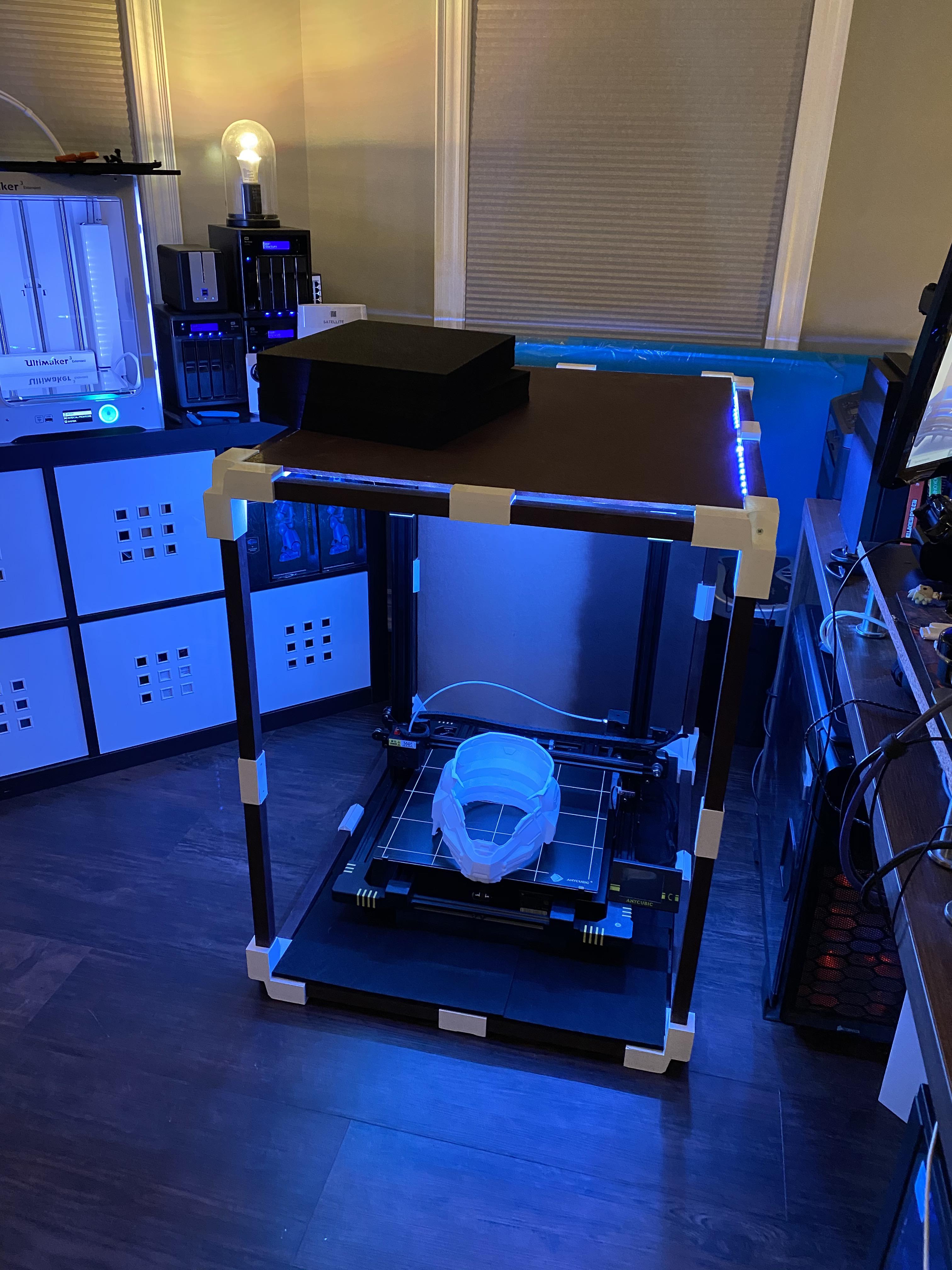 Anycubic Chiron Custom Enclosure progress! | Scrolller
