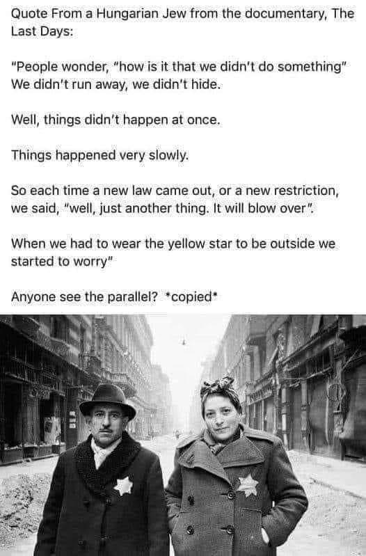 “Anyone see the parallel?” | Scrolller