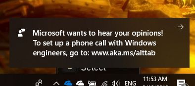 Apparently you can now call Microsoft and tell them what you think about Windows. | Scrolller