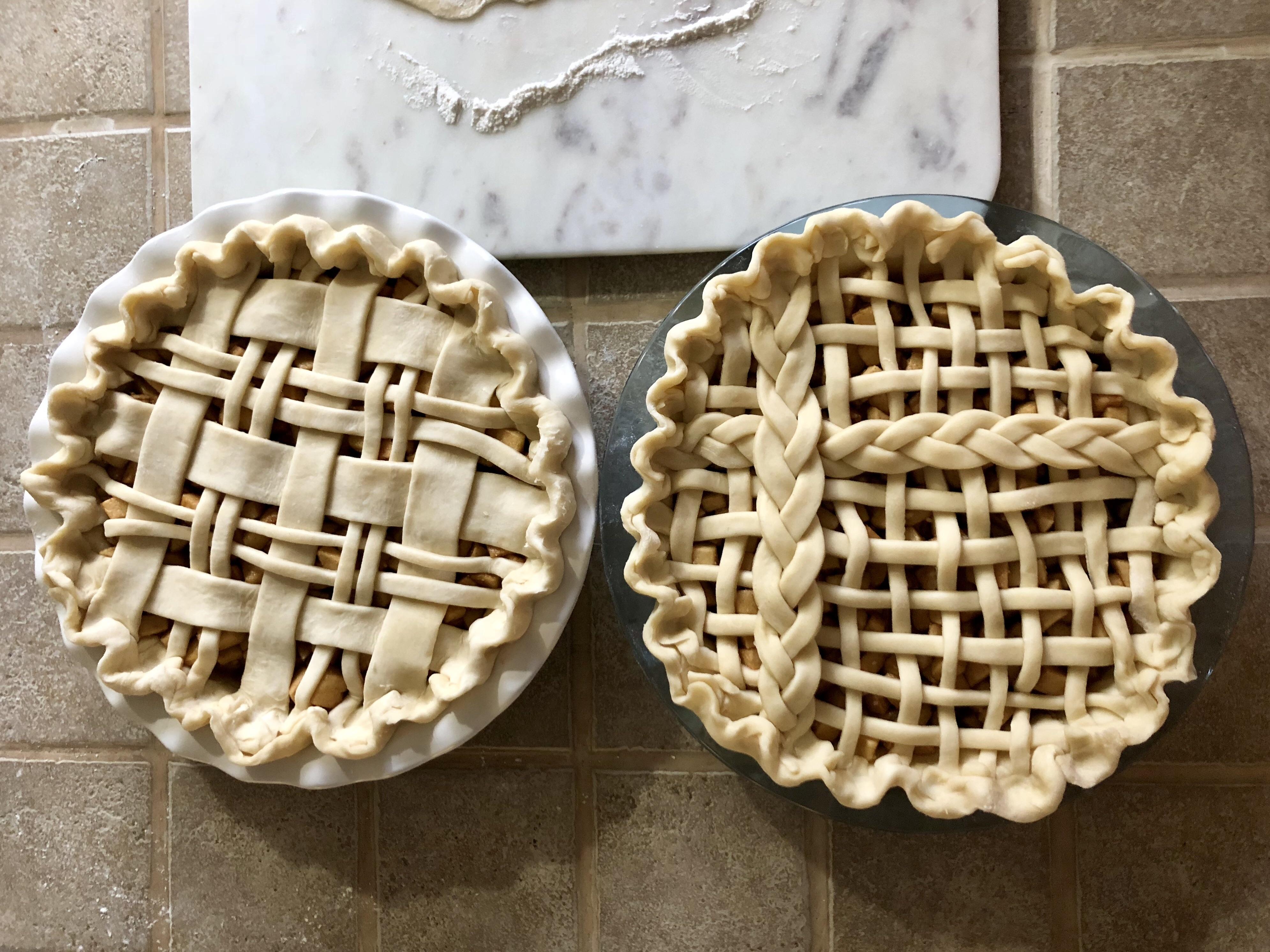 Apple pies ready for the oven | Scrolller
