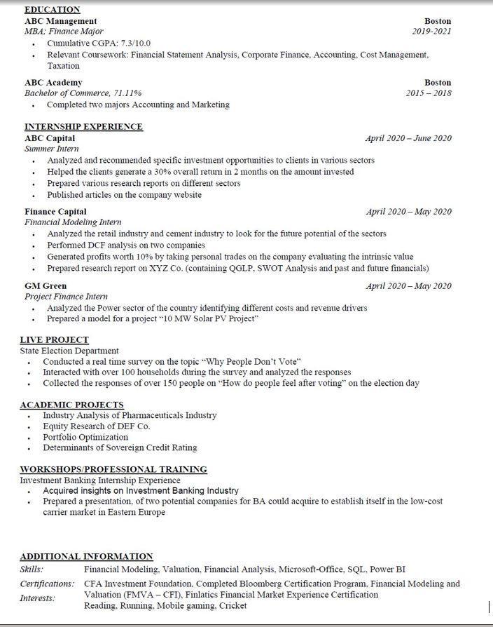 Applying for Finance Jobs | Scrolller