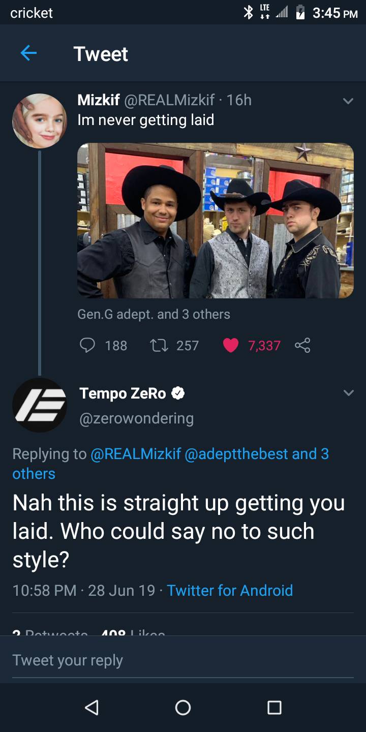 Appreciation thread for ZeRo just being the homie ZeRo | Scrolller