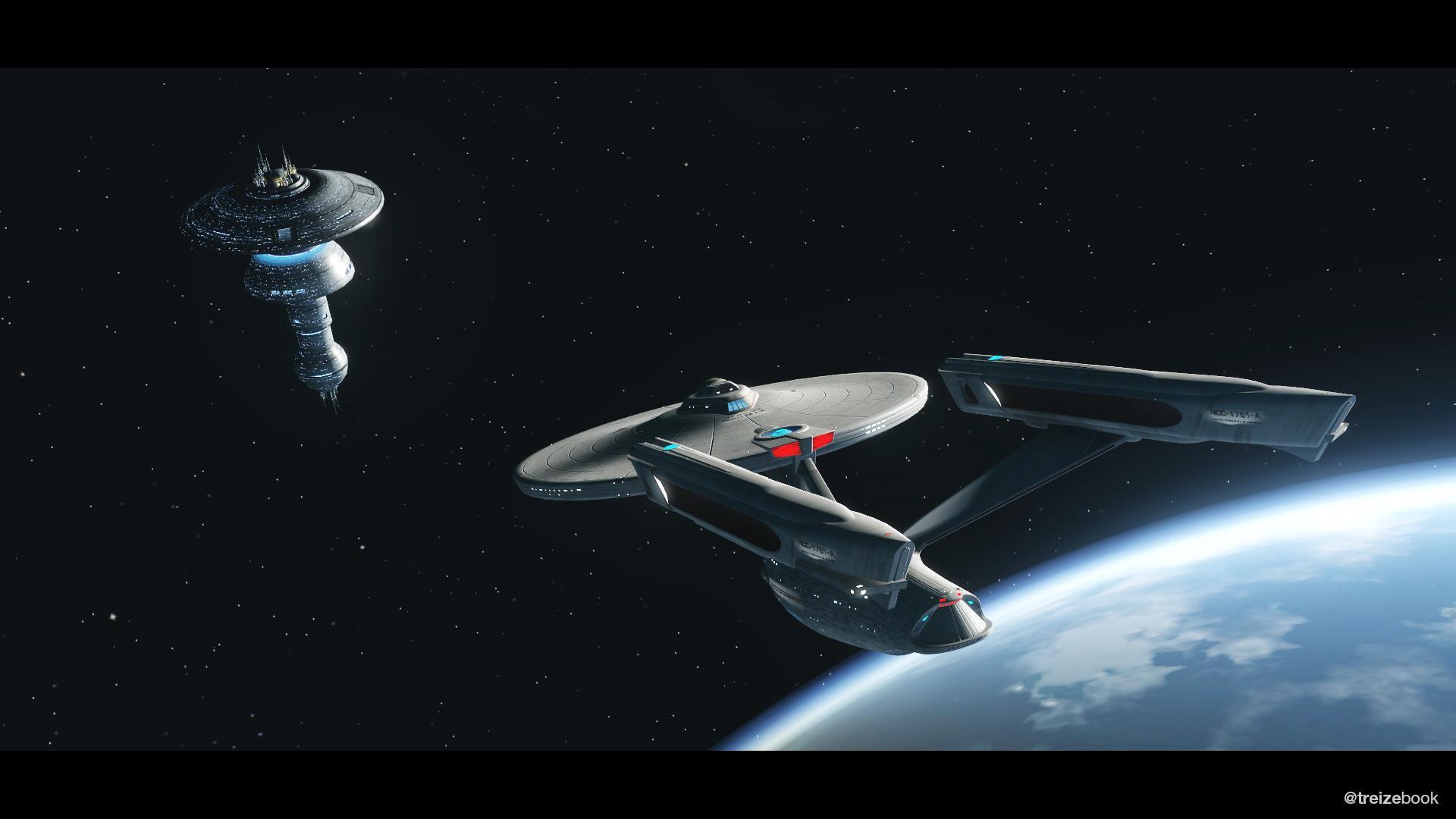 Approaching Earth Spacedock | Scrolller