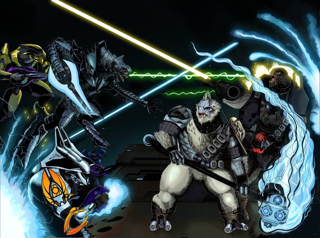 Arbiter vs Tartarus BY ChristianWillett | Scrolller