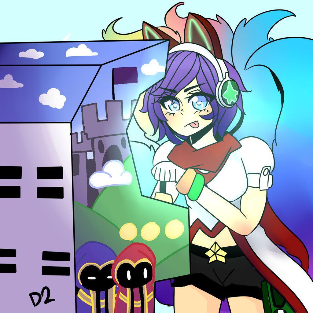 Arcade Ahri by DoodleToo | Scrolller
