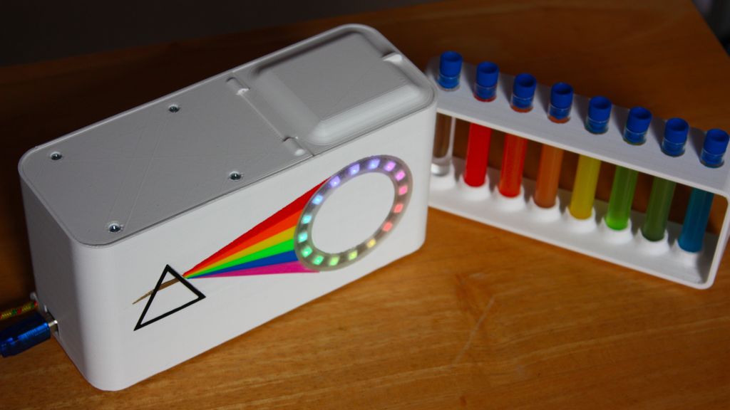 Arduino Based Spectrophotometer 3d Printed Housing See Comments For